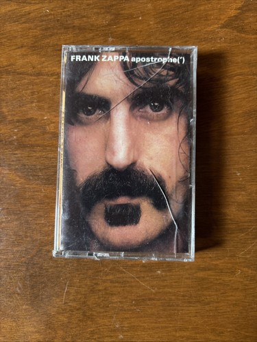 FRANK ZAPPA Cassette Tape APOSTROPHE 80s Reissue Rock Psychedelic ...