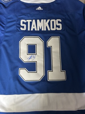 Steven Stamkos Signed Jersey Auto Autographed Custom Tampa Bay ...