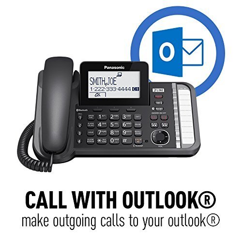 Panasonic 2-Line Corded/Cordless Phone System with 1 Handset ...