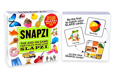 TENZI SNAPZI - The Add-On Party Card Game for Folks Who Love SLAPZI - 2 ...