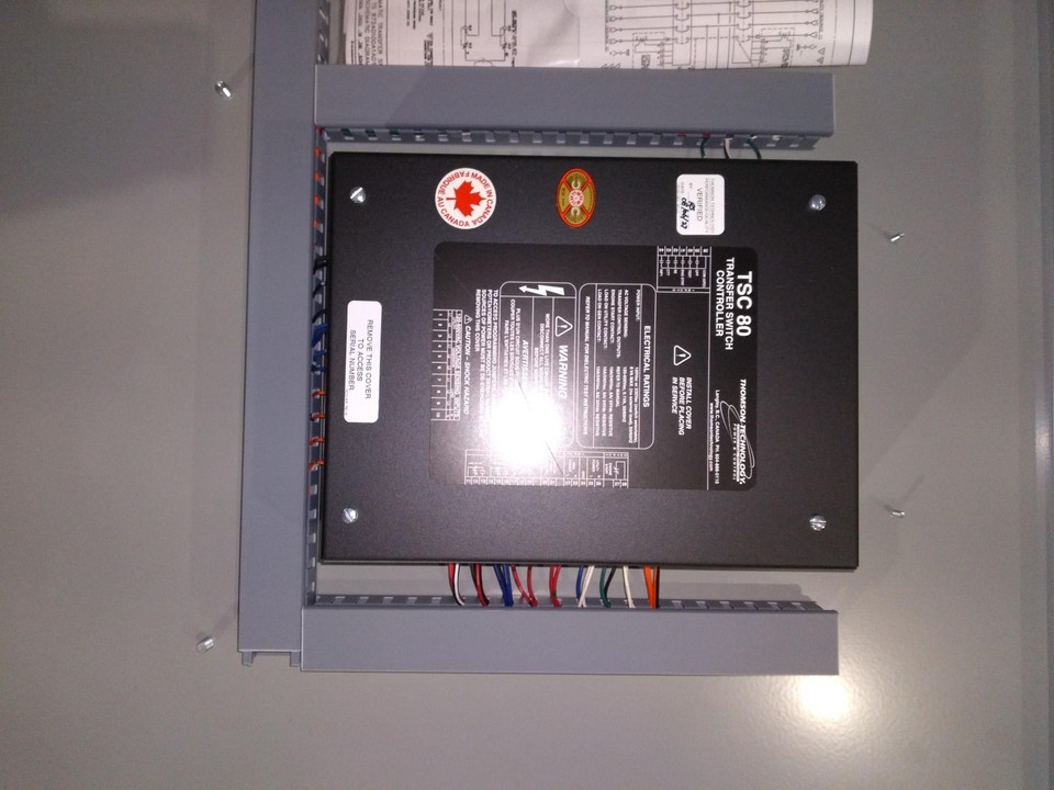 THOMSON TECHNOLOGY TSC 80 TRANSFER SWITCH CONTROLLER | eBay