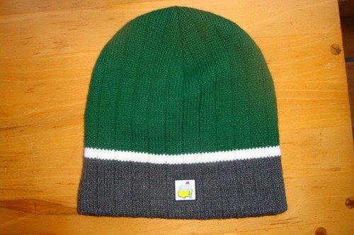 NEW w TAG Augusta National Golf Club Members Logo Knit Beanie Hat ANGC ...