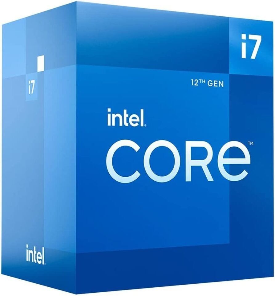 Intel Cuori i7-12700KF Processore (5 GHz, 12 Cuori, FCLGA1700) Box ...