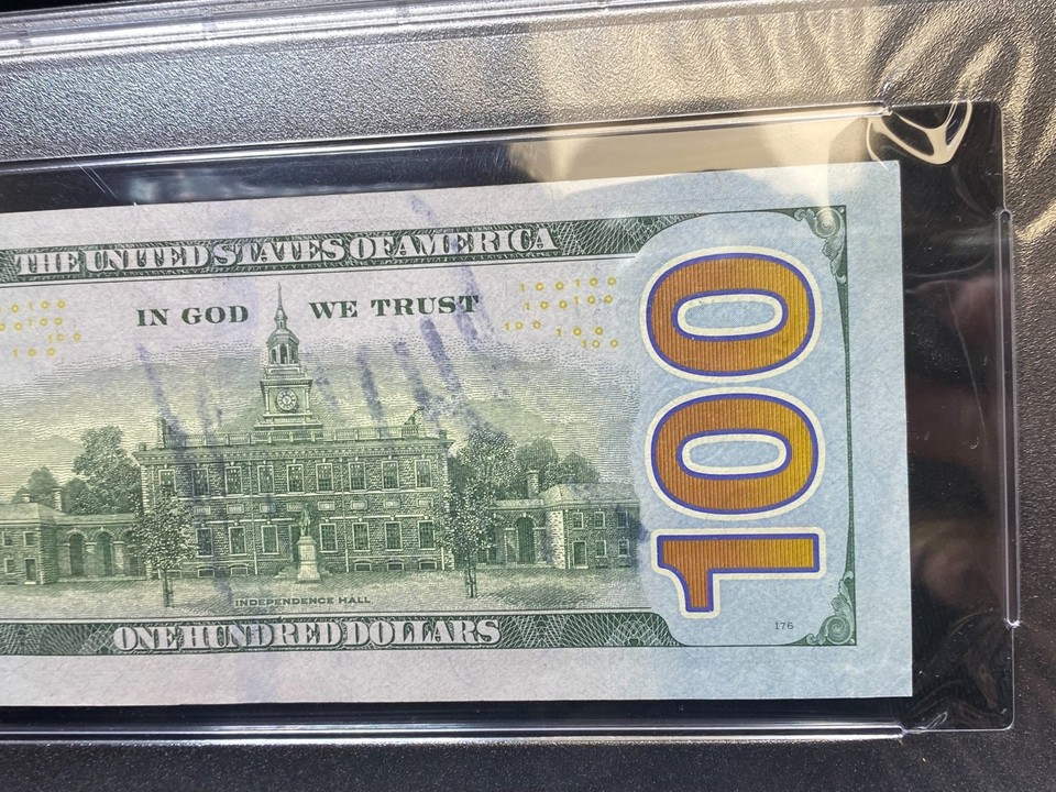 2009 $100 FEDERAL BANKNOTE DONALD TRUMP AUTOGRAPH PSA DNA CERTIFIED NO ...