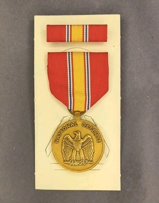 U.S. Military National Defense Service Medal NDSM Full Size Medal ...