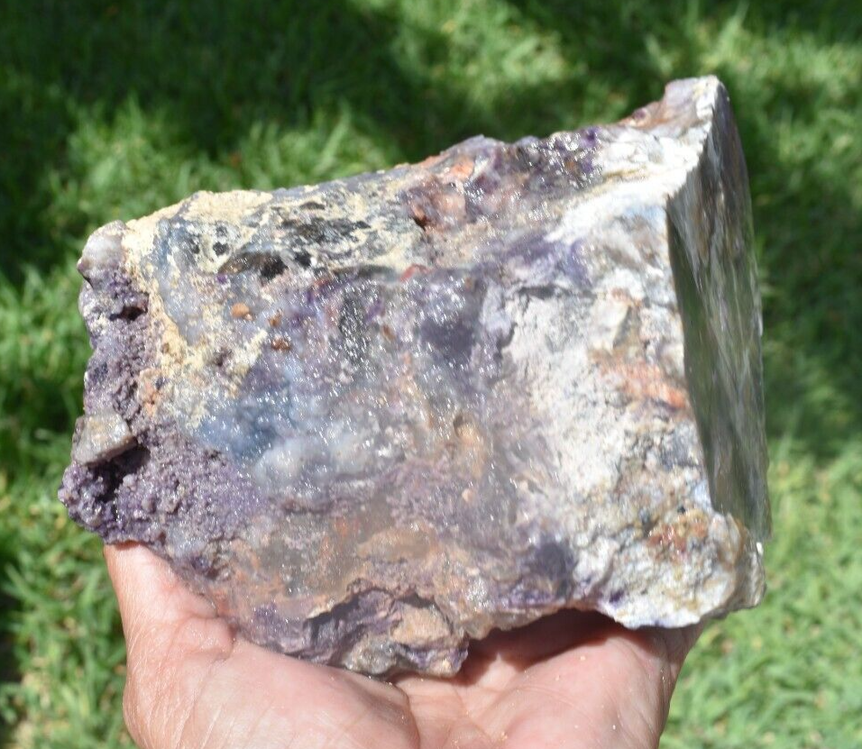 3.00 LB TIFFANY STONE ROUGH, BERTRANDITE, OPALIZED FLUORITE Utah (UYT ...