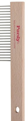 NEW PURDY 144068010 USA MADE 7" WOOD HANDLE PAINT BRUSH CLEANER COMB ...