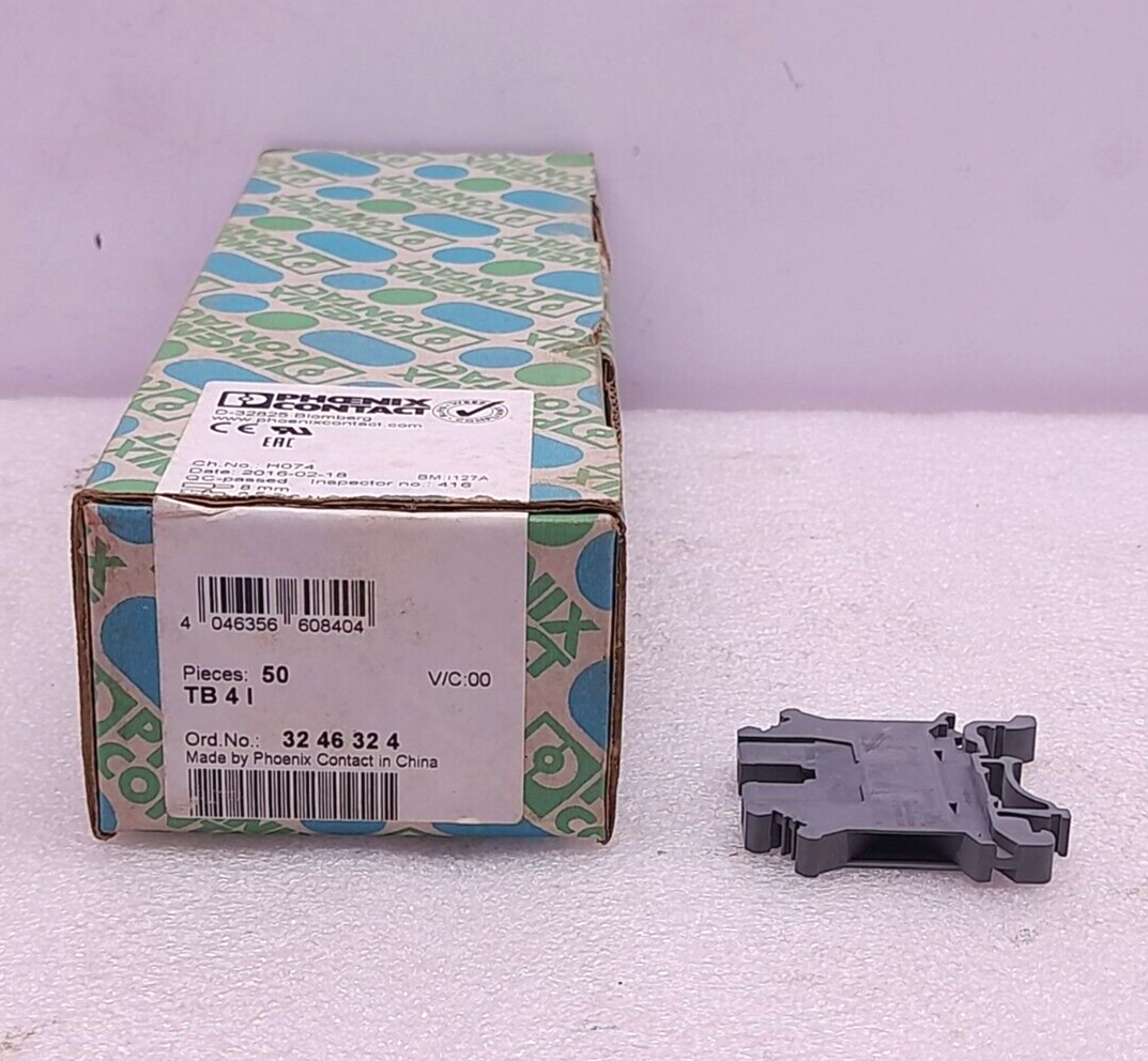Phoenix Contact TB 4 I Terminal Block 32 46 32 4 - 50PCs/Lot | eBay