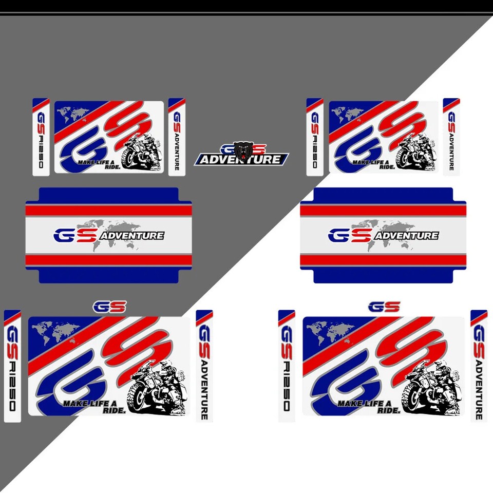 Suitable for BMW R1250GS GSAHP motorcycle luggage compartment sticker ...