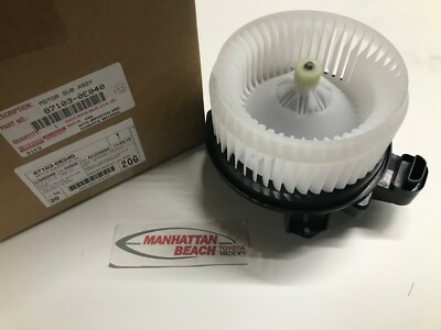 Genuine Toyota Blower Motor 87103-0E040 | eBay