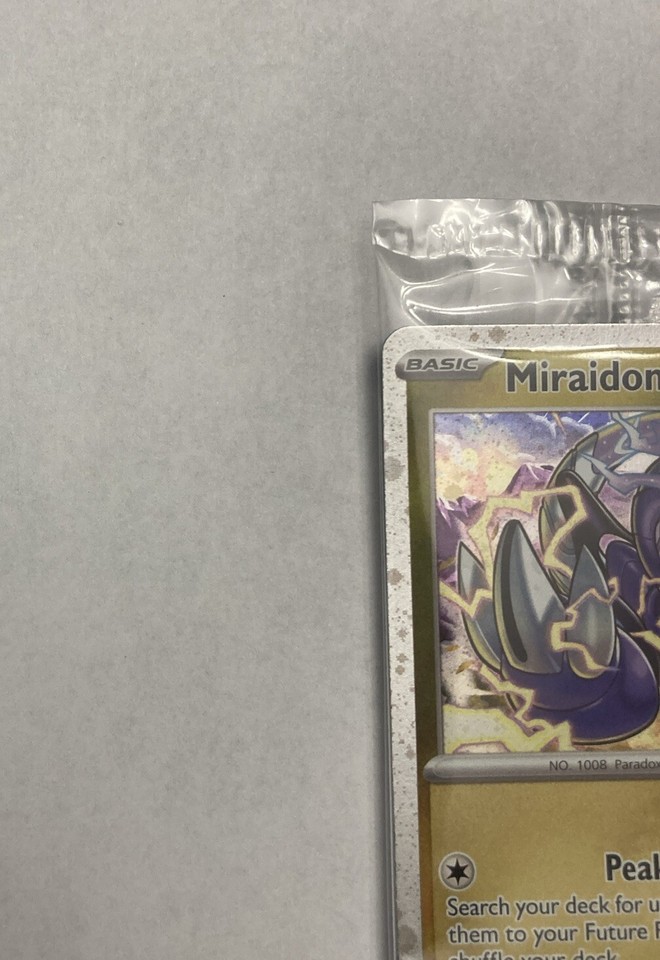 Pokemon TCG Miraidon 121/162 Temporal Forces Sealed BEST BUY EXCLUSIVE ...