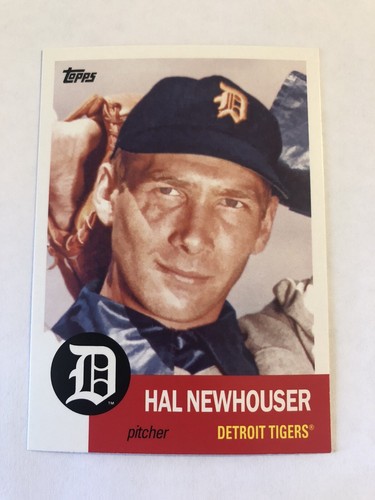 Hal Newhouser 2016 Topps Archives #36 Detroit Tigers HOF | eBay