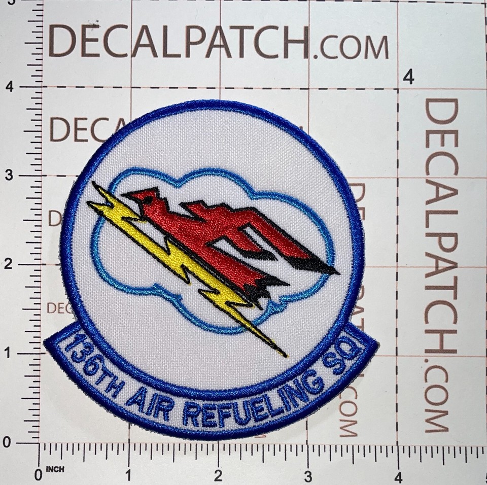 USAF 136th Air Refueling Sq Patch Hook & Iron-On Repro New A386 | eBay