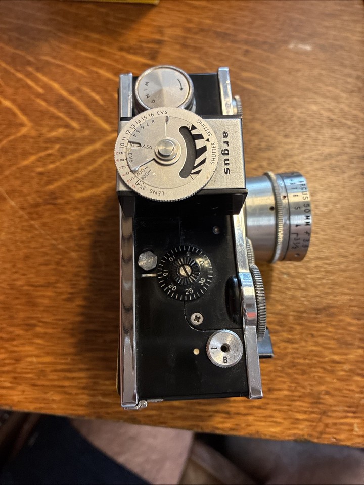 Argus C3 Matchmatic 35mm rangefinder Camera with meter | eBay