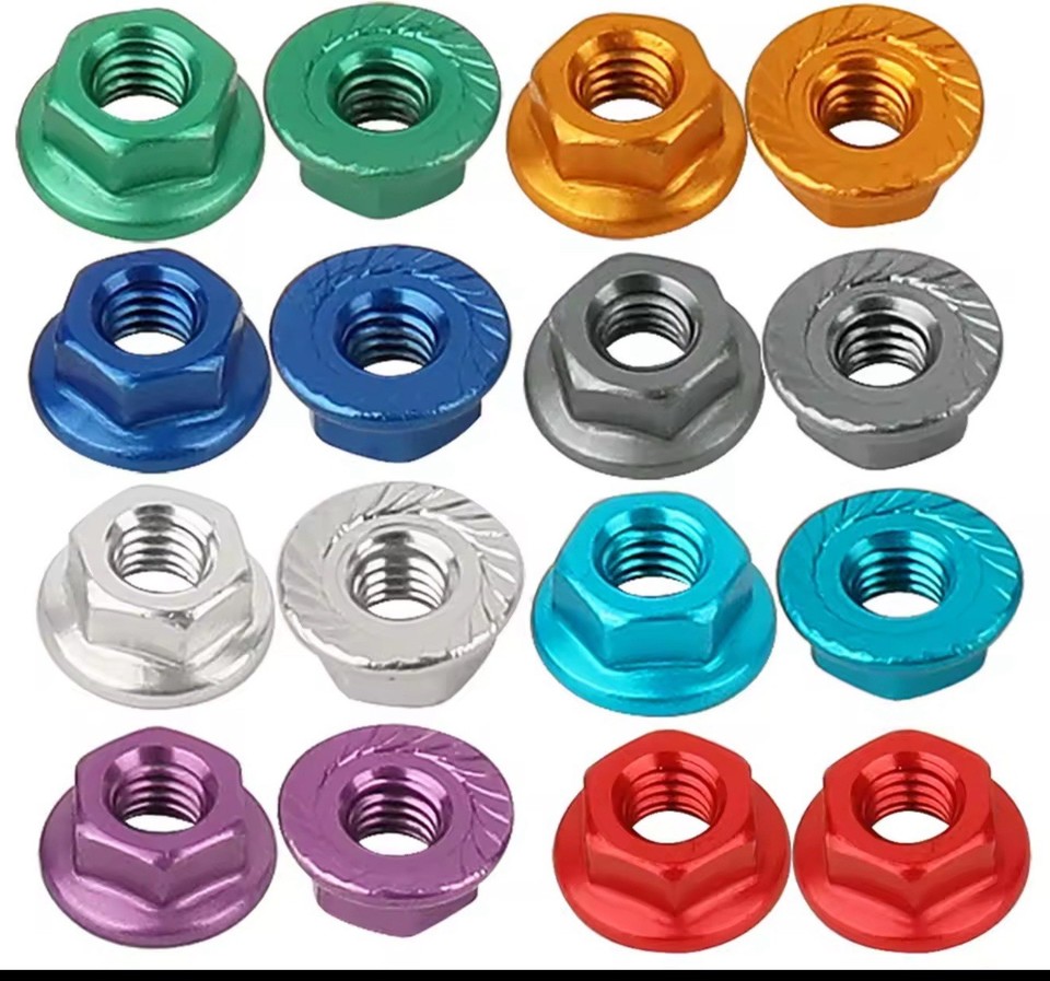 Losi NASCAR Wheel Nuts And Body Clips - Orange, 1:12 Scale RC Upgrade ...