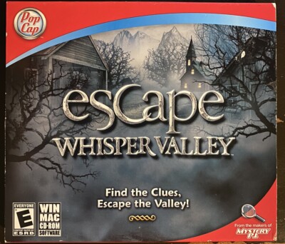 Escape Whisper Valley- PC and Mac compatible Computer Video Game CD | eBay