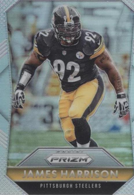 2015 Panini Prizm - James Harrison #92 Silver Prizm for sale online | eBay