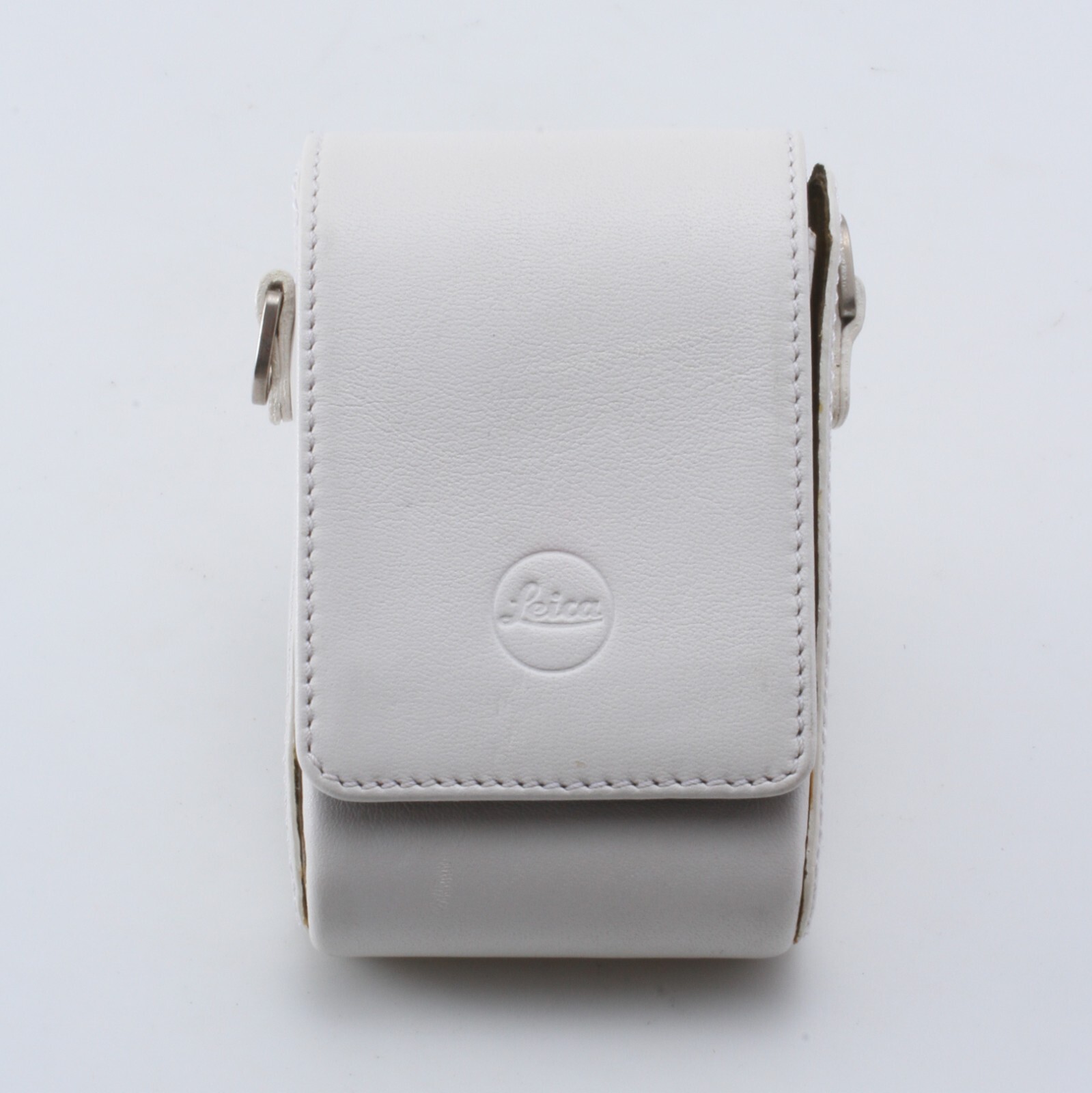 【NEAR MINT】Leica genuine camera white Leather Case for C-LUX 2 Shoulder ...