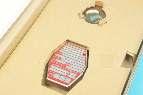 BS&B 12312185-1 RLS break disk 1in.(1")/DN25 HASTC-276 38.00-42.00bar(G ...