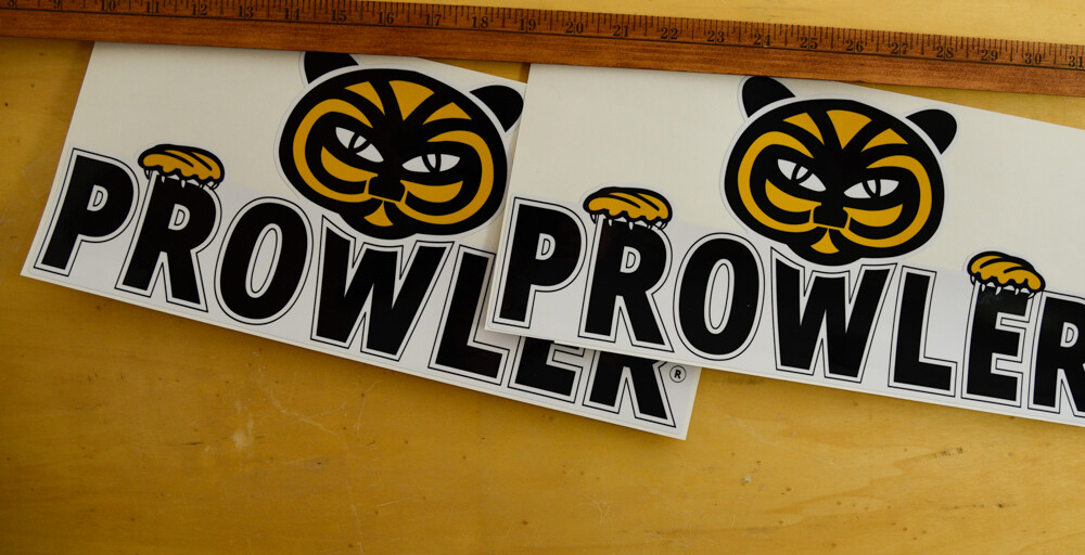 Prowler Vintage 60's-70's Travel Trailer Reproduction Canned Ham Decal ...