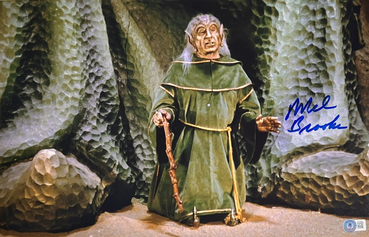 Mel Brooks Yogurt Mel Brooks Spaceballs President Skroob Yogurt Signed