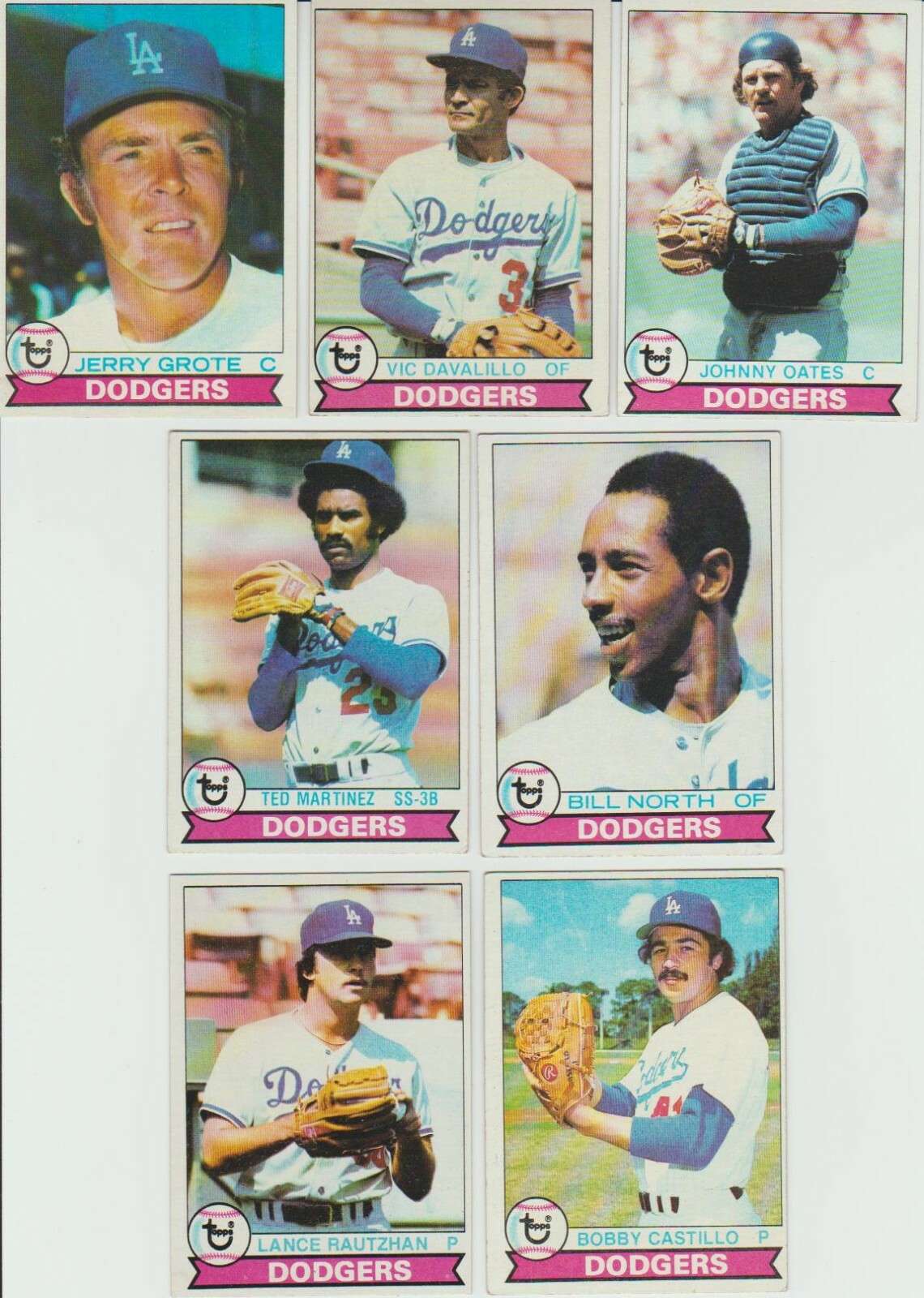 1979 DODGERS vintage Nm Topps 28 cards team set lot HOF Sutton, team ...