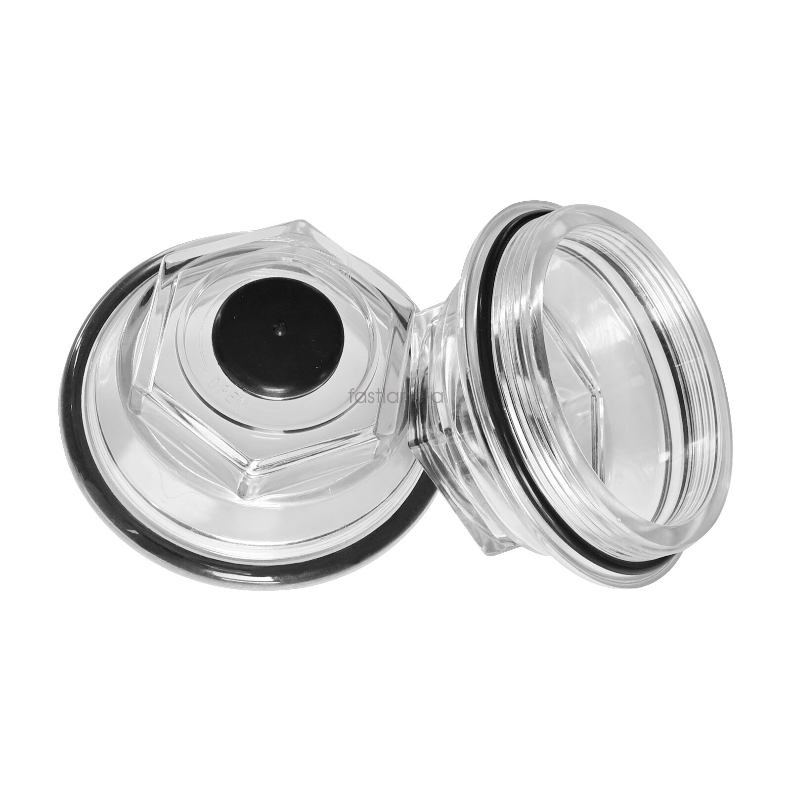2X 3.5" Oil Bath Cap 21-88 Fits Trailer Axle Dexter 9K 10K 8-415 430 ...