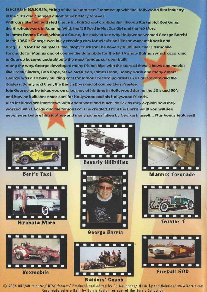Barris Cars Star Car Museum The George Barris Inspired Hot Rod That