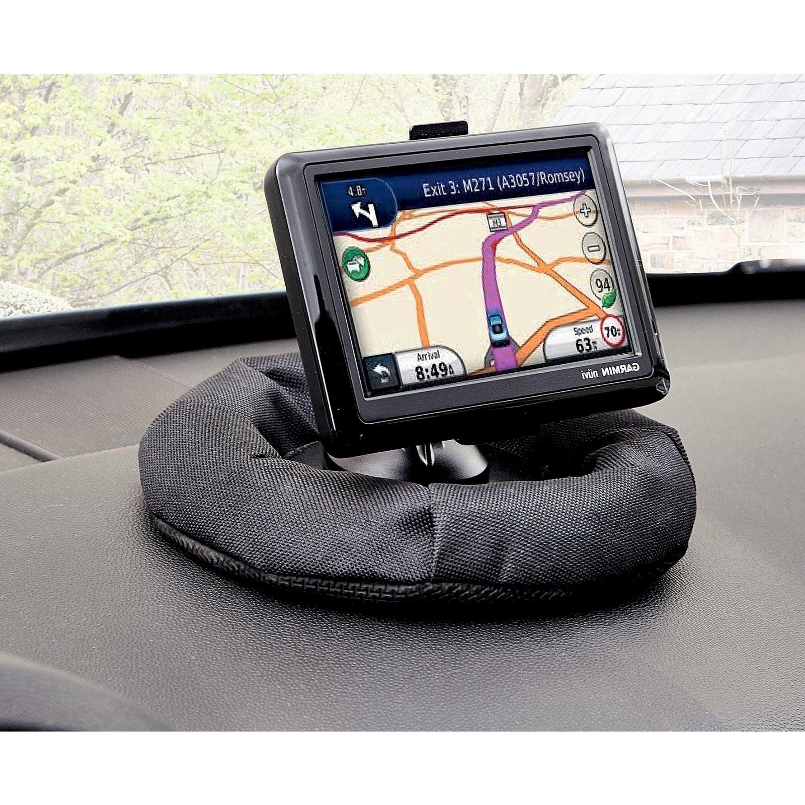 Sat Nav Pad Universal Anti Slip Holder Car Dashboard Mount Removable ...