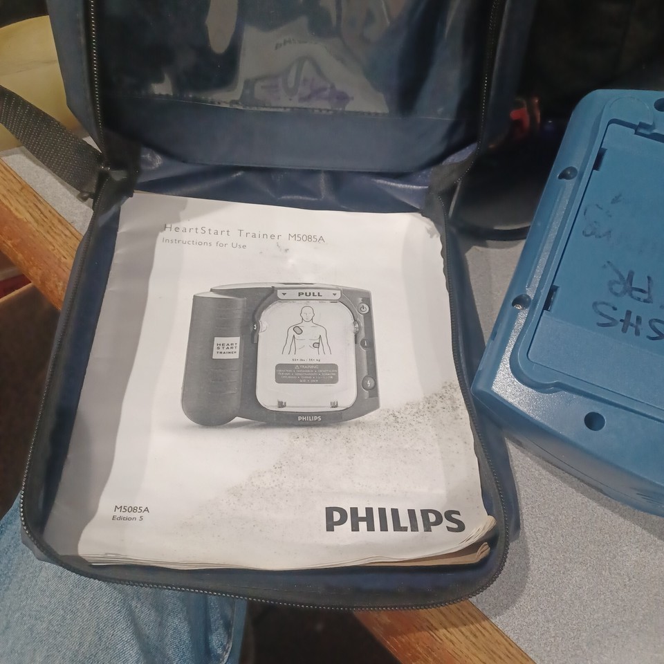 Philips HeartStart TRAINER HS1 AED SIMULATOR M5085A-ABA TRAINING used ...