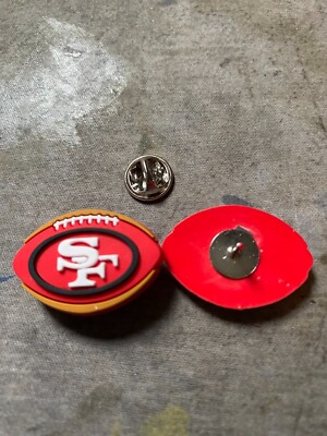 San Francisco 49ers tie tacks / hat pins 2pk | eBay