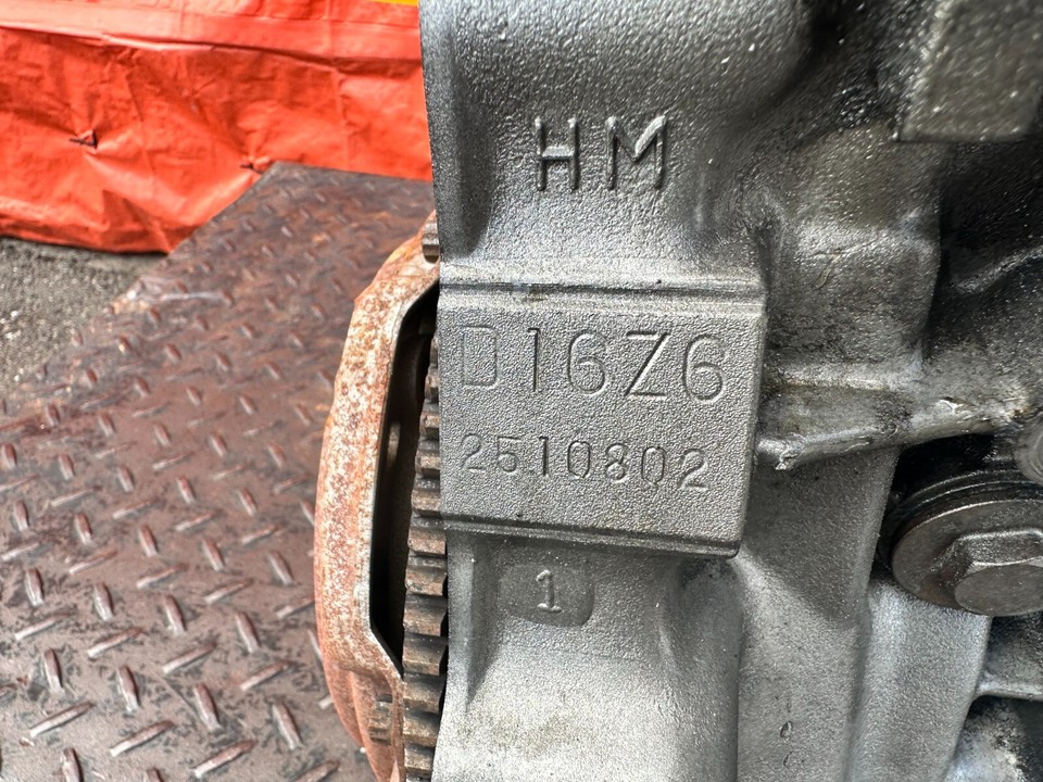 92-00 HONDA CIVIC D16Z6 VTEC ENGINE MOTOR LONG BLOCK - OEM FACTORY D16 ...