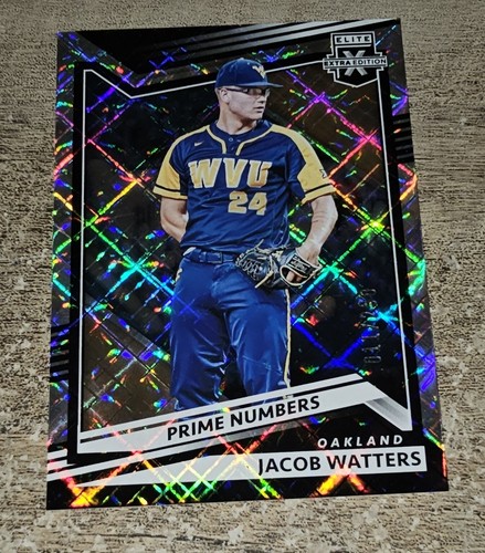 2022 Elite Extra Edition Base Prime Numbers A 2 #124 Jacob Watters /230 ...