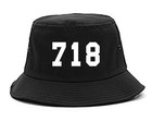 Kings Of NY 718 Area Code 212 Printed Bucket Hat Bronx New York | eBay