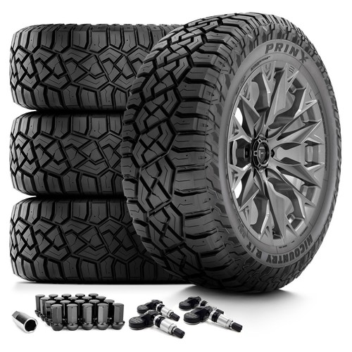 Fuel 1PC D806 FLAME 20x9 +1 6x135 Wheels, Rim package with tire For ...