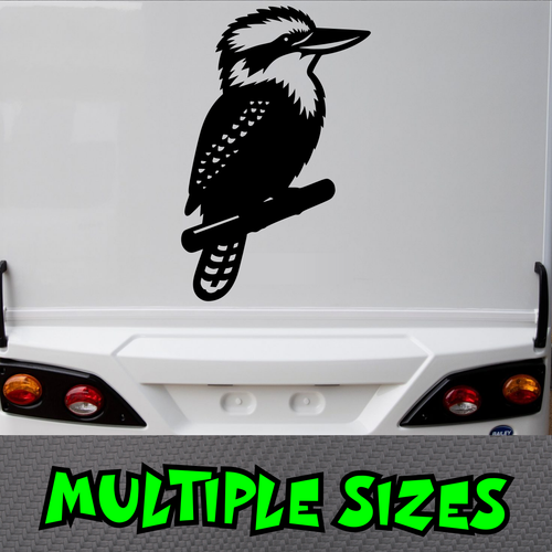 Kookaburra Sticker Decal Car Window Aussie Caravan Australian Bird ...