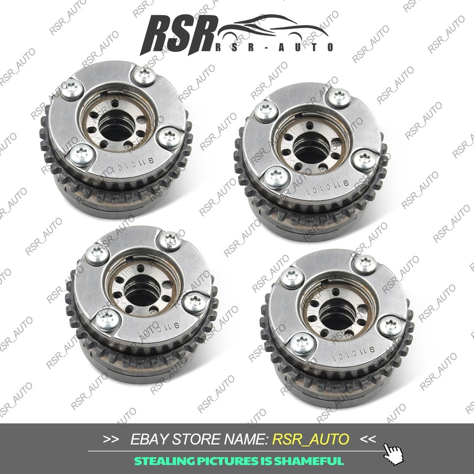4Pcs VVT Timing Gear Camshaft Adjusters For Mercedes-Benz M152 M157 ...
