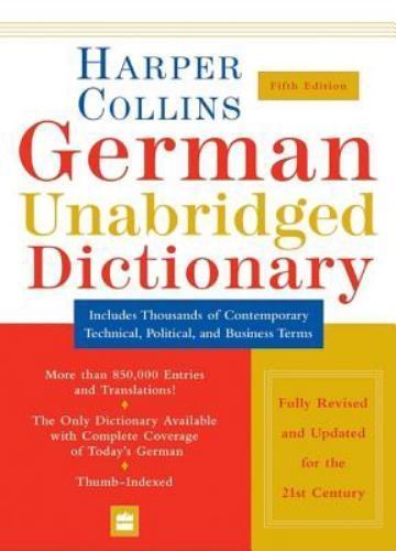German by HarperCollins Publishers Ltd. Staff (2006, Hardcover ...