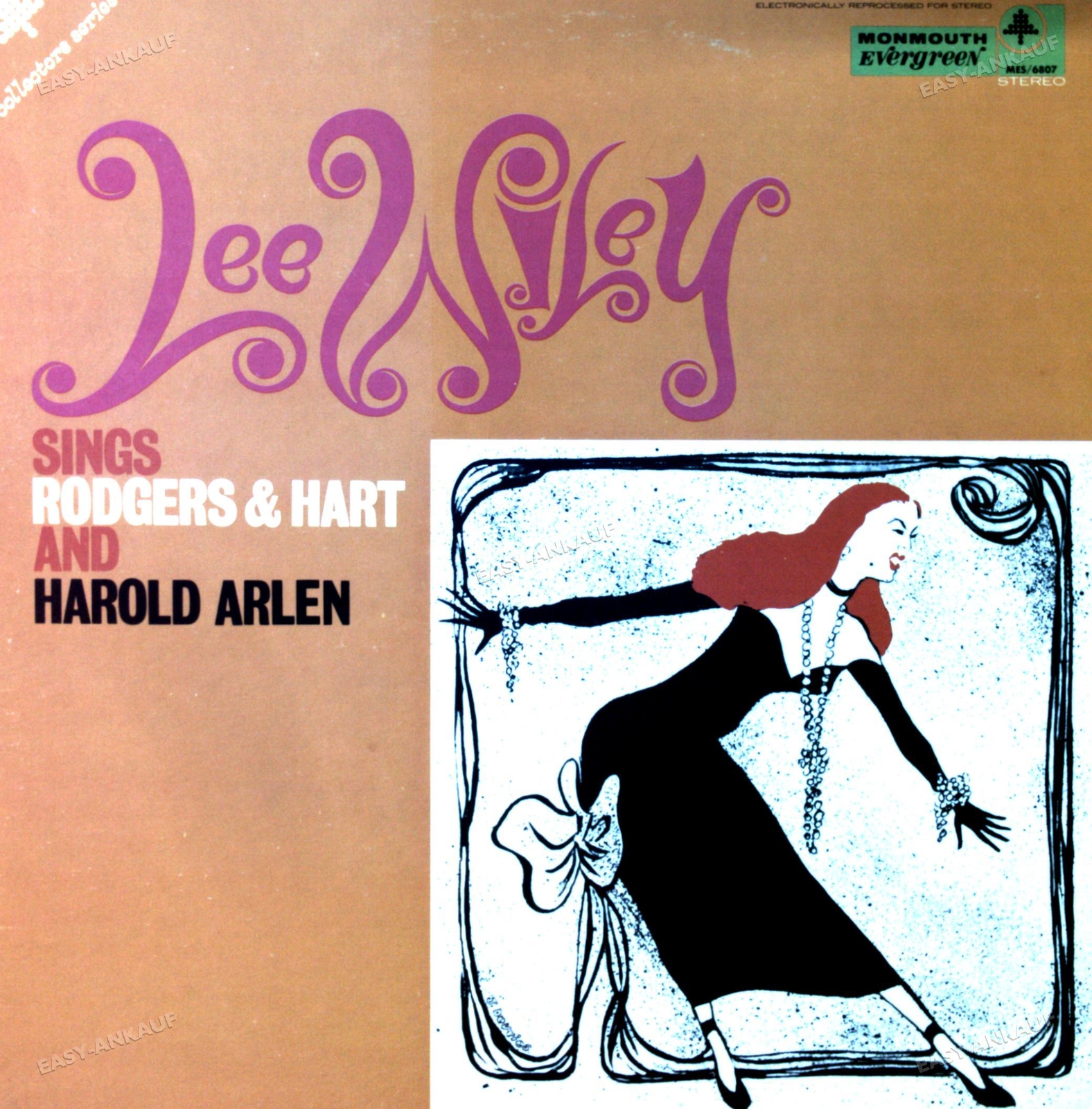 Lee Wiley / Rodgers & Hart Harold Arlen - Lee Wiley Sings Rodgers ...