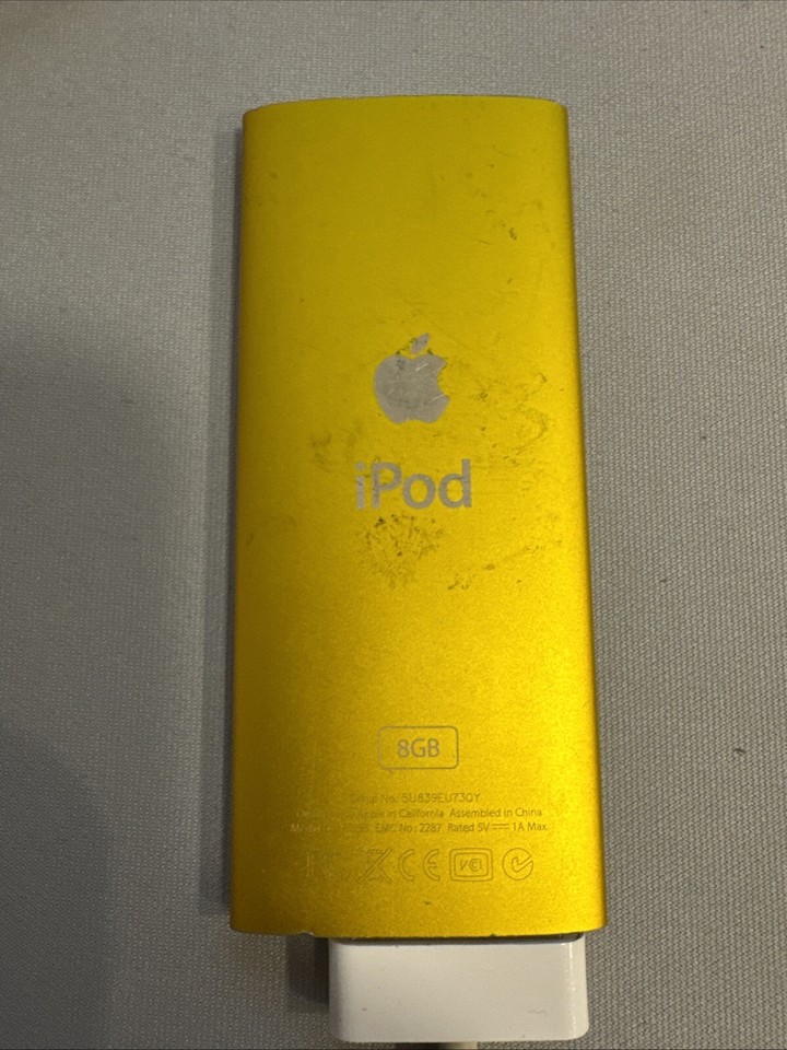 Apple iPod Nano 4th Generation 8GB Working (Dead Battery) | eBay Australia