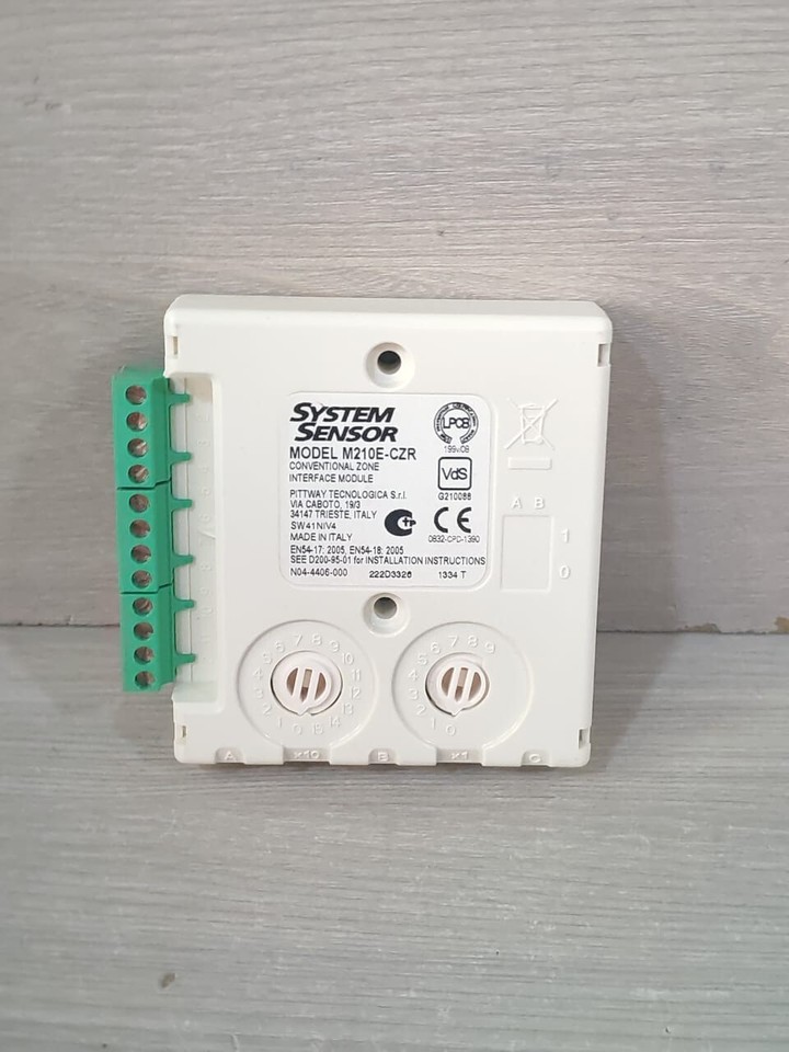SYSTEM SENSOR M210E-CZR CONVENTIONAL ZONE INTERFACE MODULE | eBay