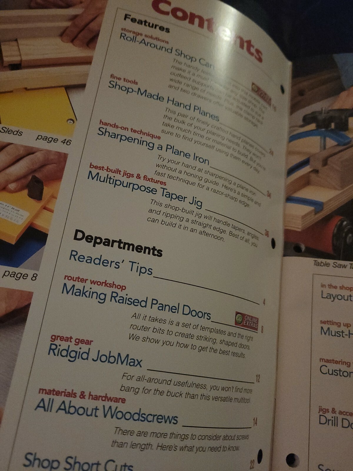 ShopNotes Vol 19 Issue 114 Woodworking Techniques Work Station Likenew ...