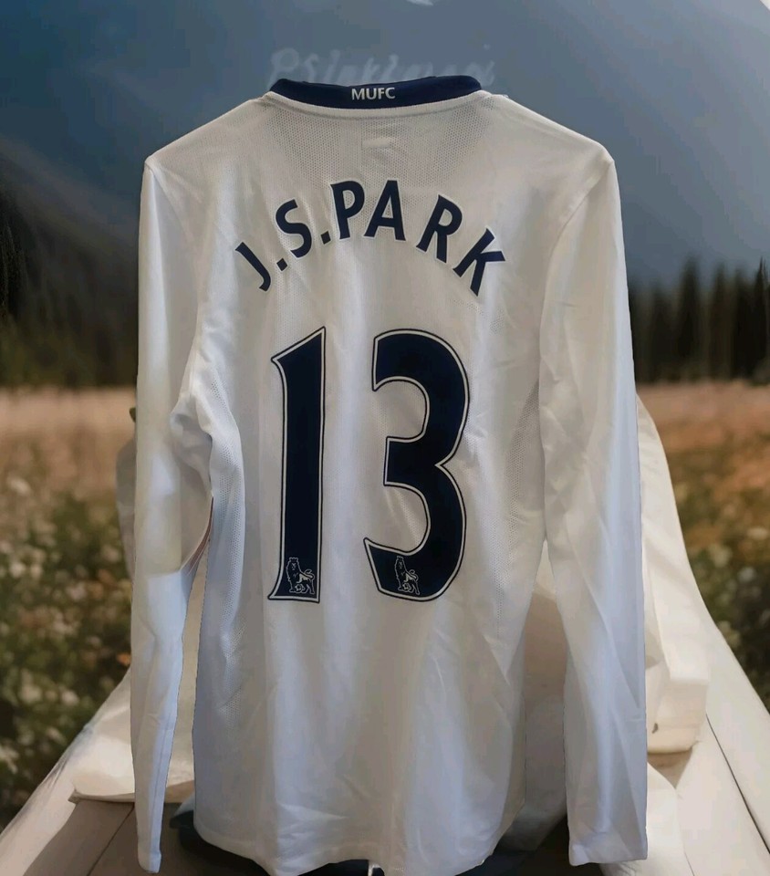 NWT Authentic Nike 2008 Manchester United Player Issue JS Park L/S ...
