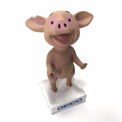 Geico Maxwell the Pig BobbleHead Piggy 2014 Collector's Edition | No ...