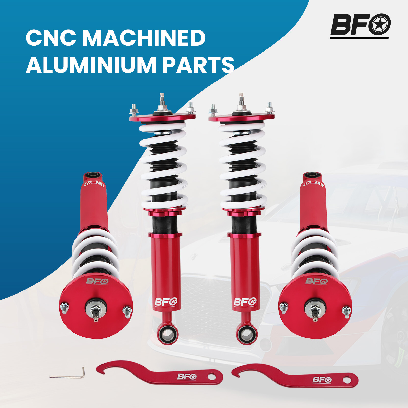 24 Ways Adj. Damper+height Coilovers For Nissan Skyline ER33 GTS25 TYPE ...