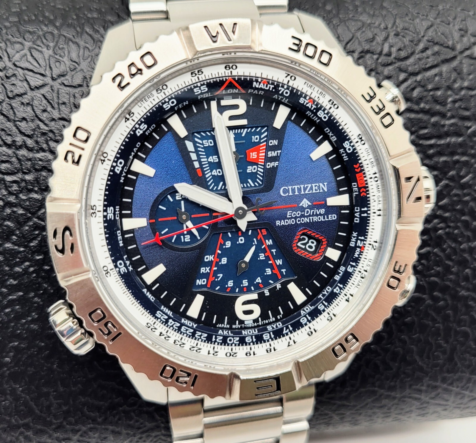Citizen Promaster Navihawk A-T Blue Dial Eco-Drive Men's Watch AT8220 ...