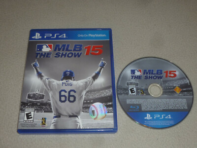 SONY PLAYSTATION 4 PS4 VIDEO GAME MLB 15 THE SHOW W CASE MAJOR L ...