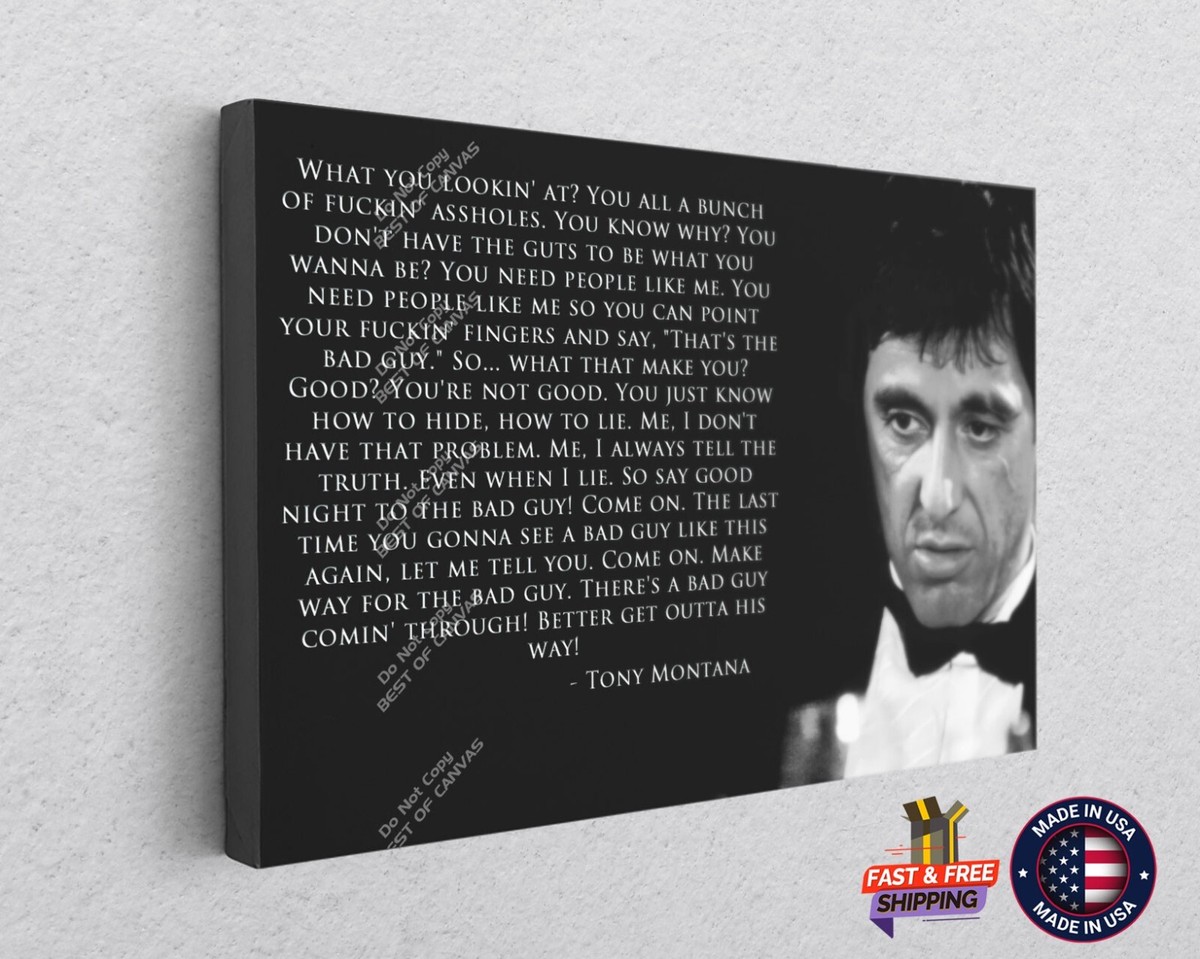 Tony Montana Sayings