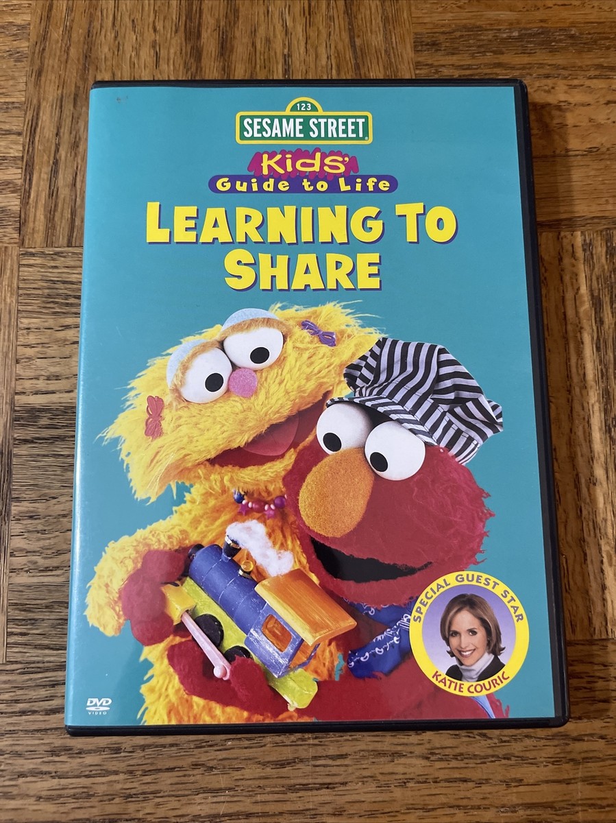 Sesame Street Learning To Share Dvd Sesame Street Kids Guide To