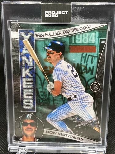 2020 Topps Project 2020 Don Mattingly #170 Artist Ben Baller - Yankees ...